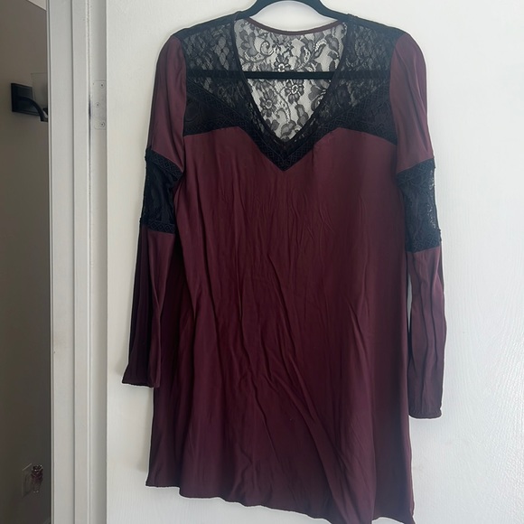 Express | Dresses | Pretty Express Dress With Lace | Poshmark